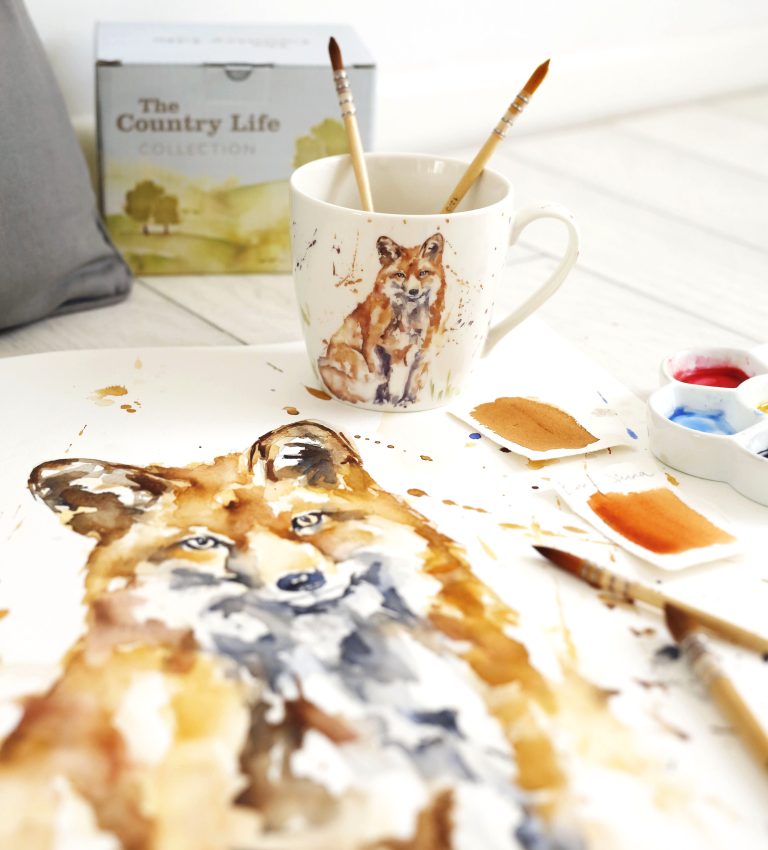 [VIDEO] How to paint a loose watercolour fox full of vibrant hues ...